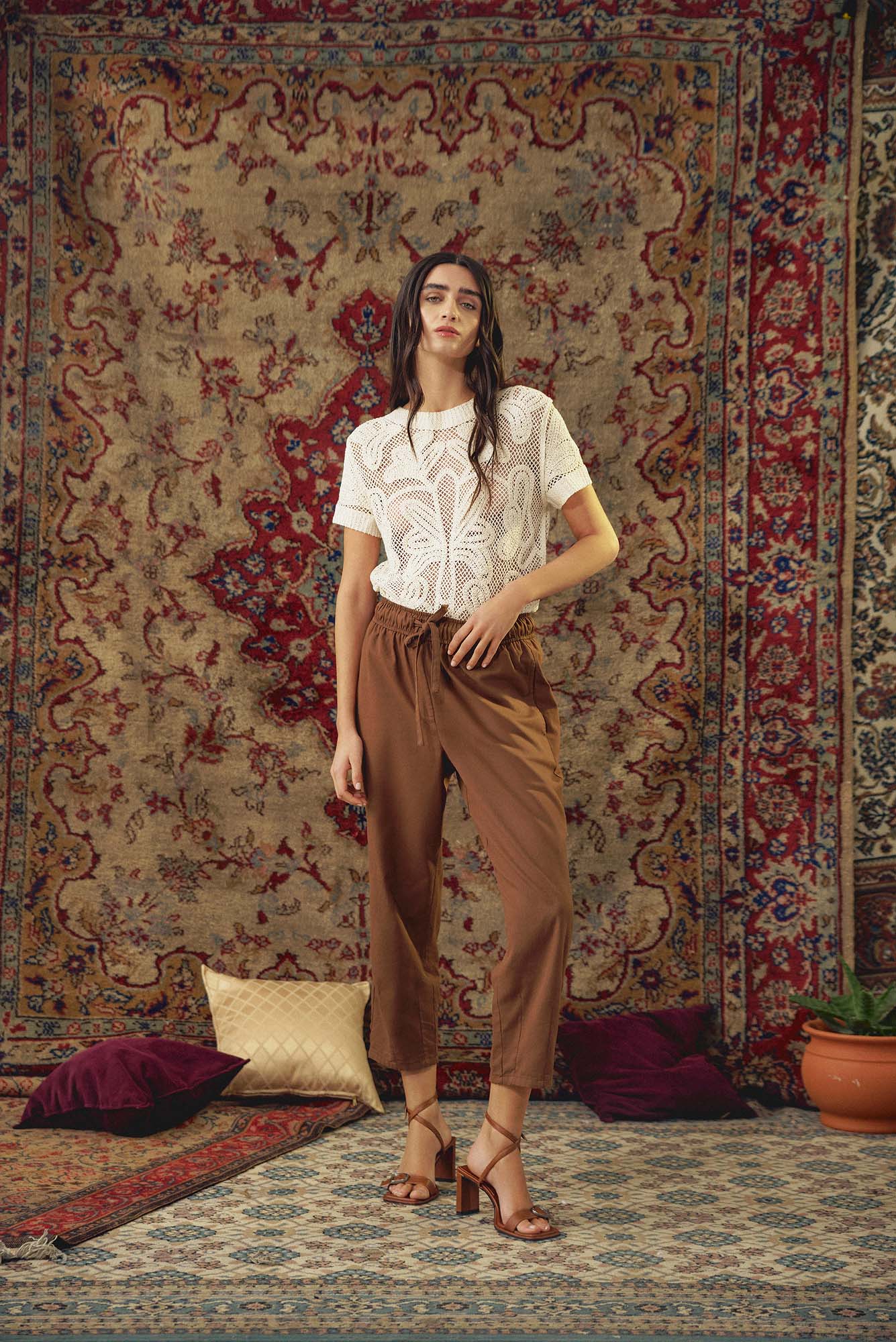 PANTALON HARRY MARRON | Etam Argentina